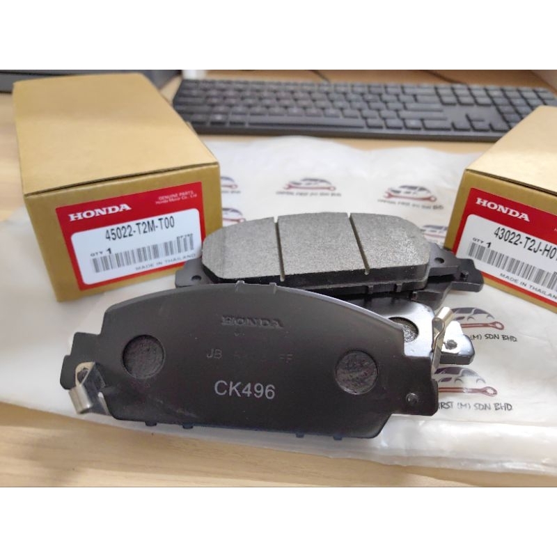 45022-T2M-T00 FRONT BRAKE PAD HONDA HRV RU5 1.8 HONDA ODYSSEY RC1 2.4 ...