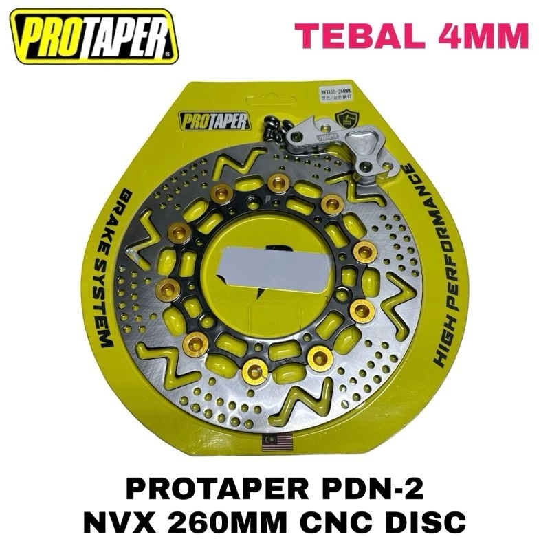 PROTAPER PDN 3 4 6 NVX155 V1 V2 NVX 260MM FRONT FLOATING DISC DEPAN ...