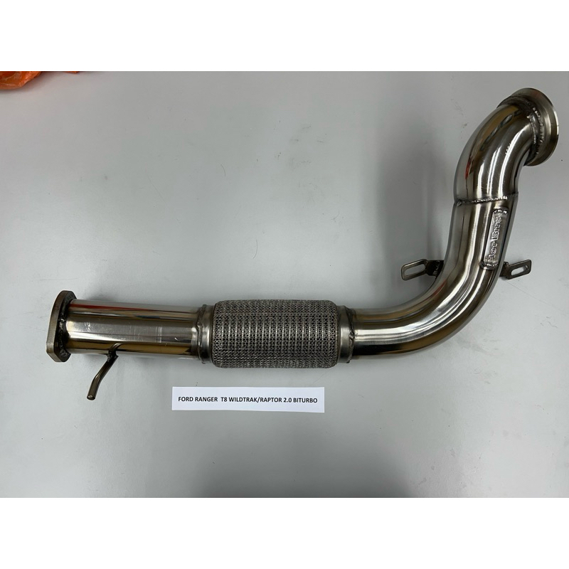 Hot Bits Downpipe Exhaust for Ford Raptor/Ranger Biturbo 2.0 (SS304 ...
