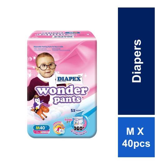 Diapex Wonder Pants Jumbo Pack M40 | Shopee Malaysia