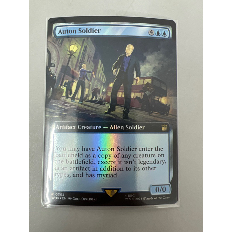 Magic The Gathering Auton Soldier (WHO) | Shopee Malaysia