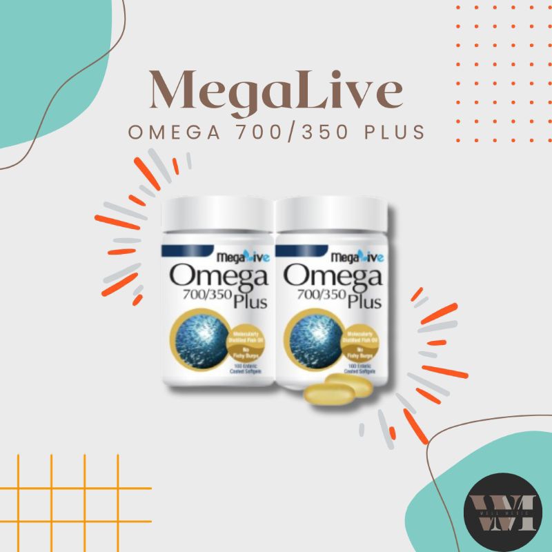 MEGALIVE OMEGA 700/350 PLUS 100's×2 exp12/26 | Shopee Malaysia
