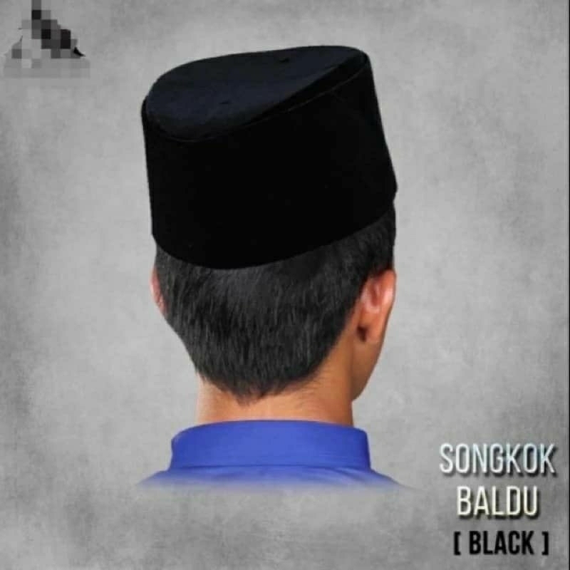 SONGKOK DEWASA BALDU HITAM BERKUALITI, RAYA, NIKAH, MAJLIS, SEKO ...