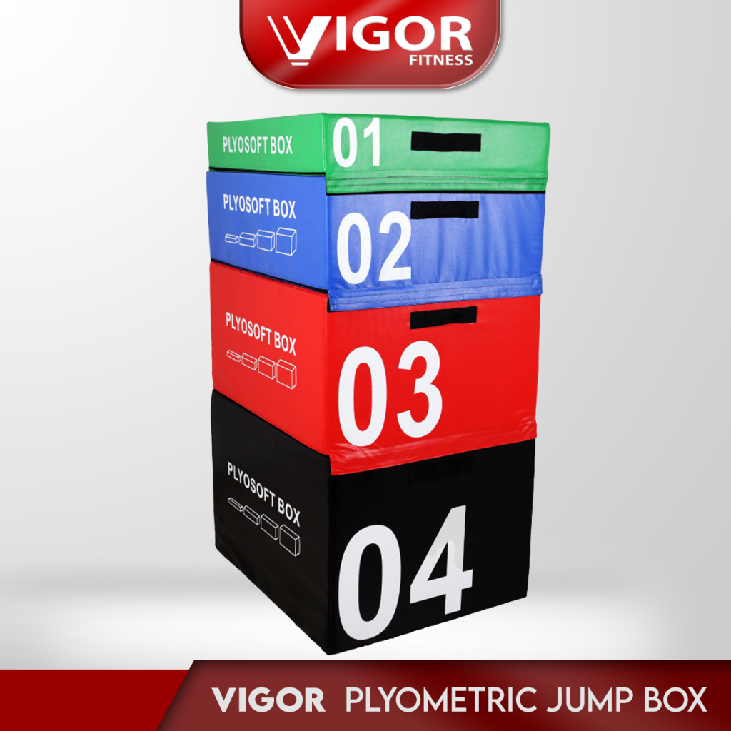 Vigor Fitness Plyometric Soft Foam Velcro Jump Box | Shopee Malaysia