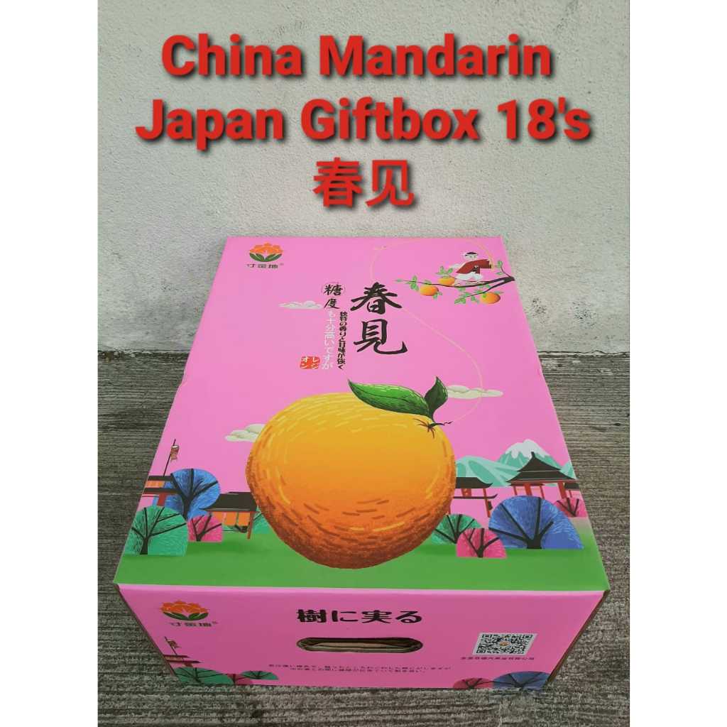 CNY China Japan Mandarin Orange Chun Jian XL 4kg 春见 柑 | Shopee Malaysia