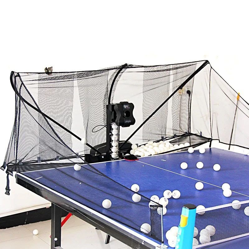 wireless remote control version table tennis robot automatic table ...