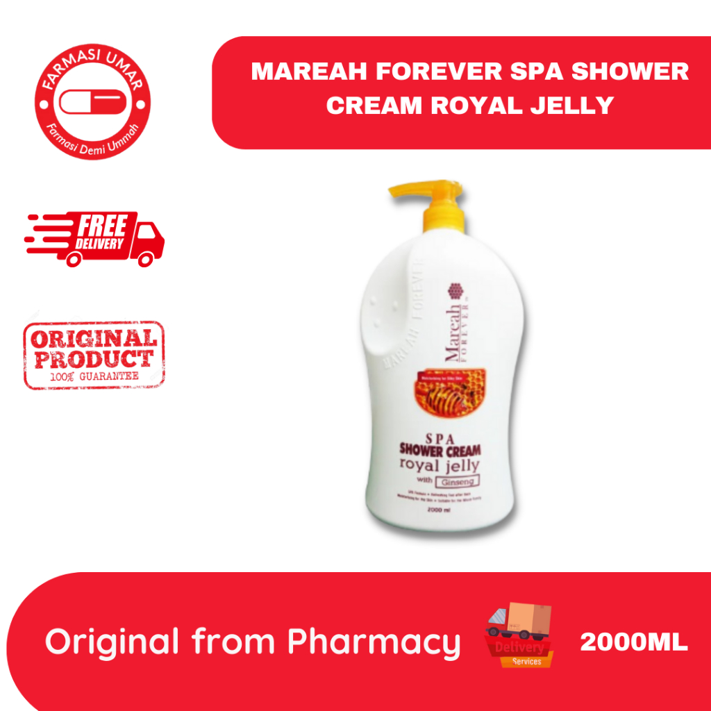 Mareah Spa Shower Cream Royal Jelly 2000ml | Shopee Malaysia