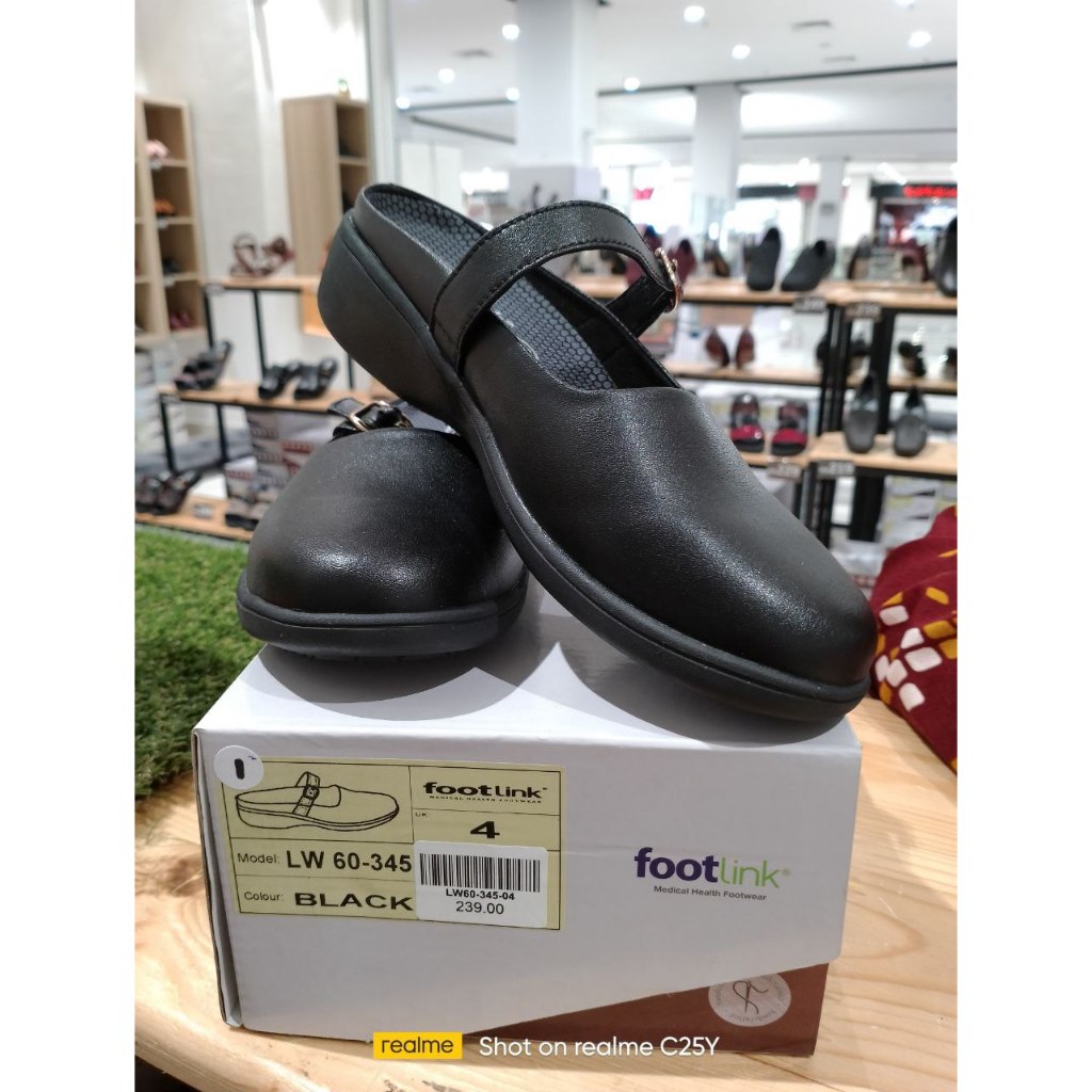 Footlink Medical Health Shoe / SHOE LADY /Half Shoe ( LW 60-345 ) | Shopee Malaysia