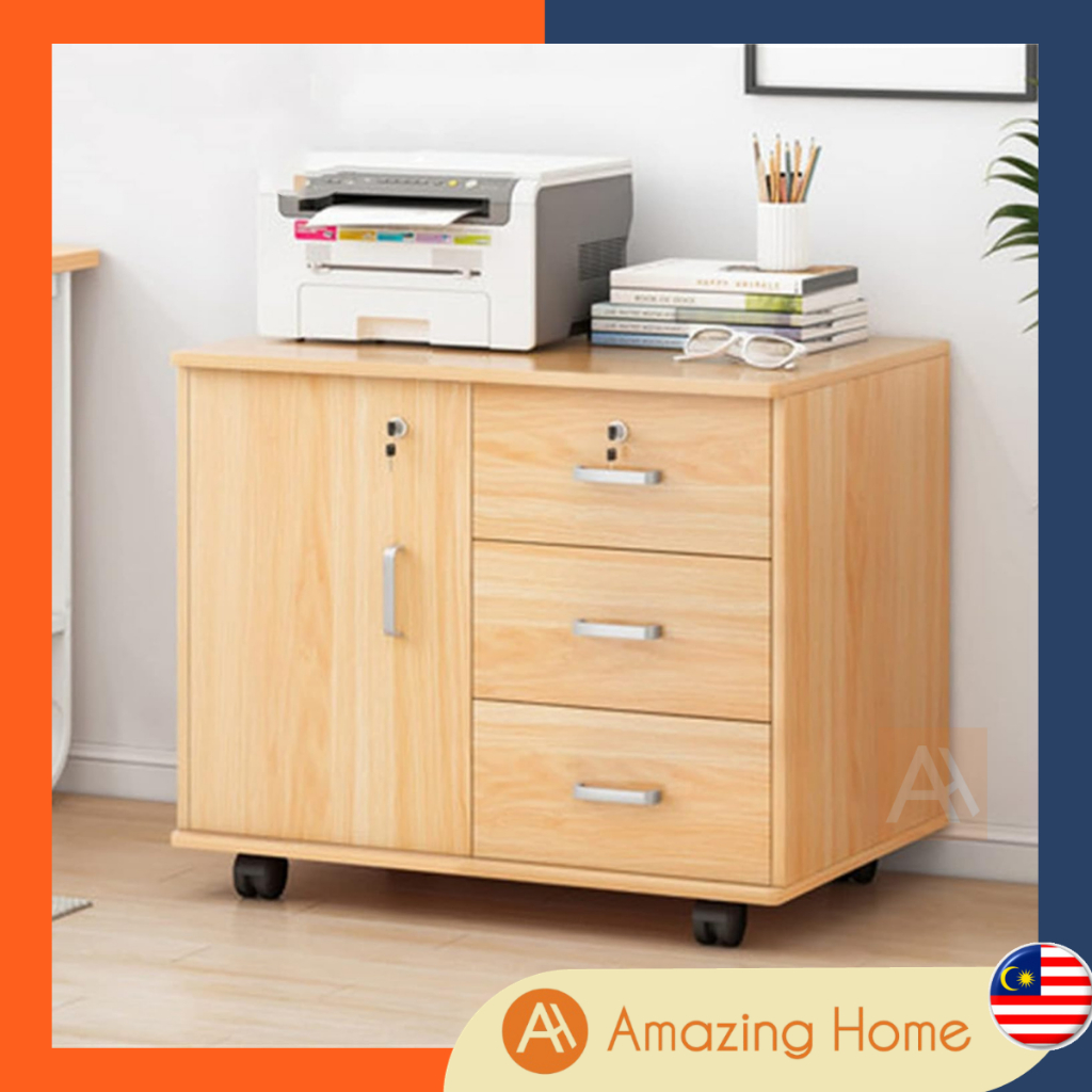 💚READY STOCK💚 AmazingHome File Storage Office File Cabinet Drawer ...