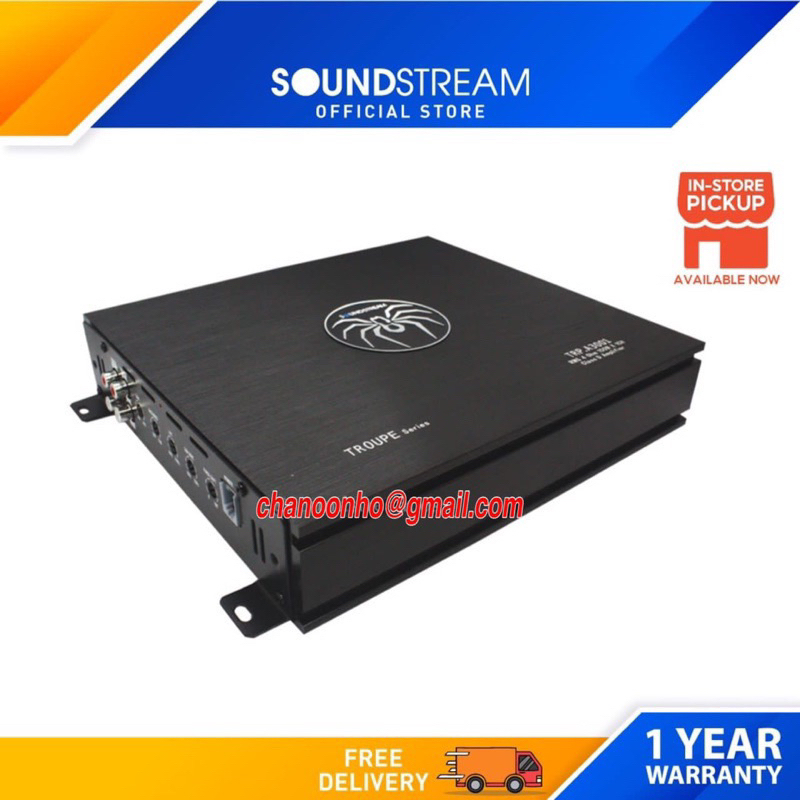 Soundstream Monoblock Class D Troupe Series Amplifier TRP.A3001 ...