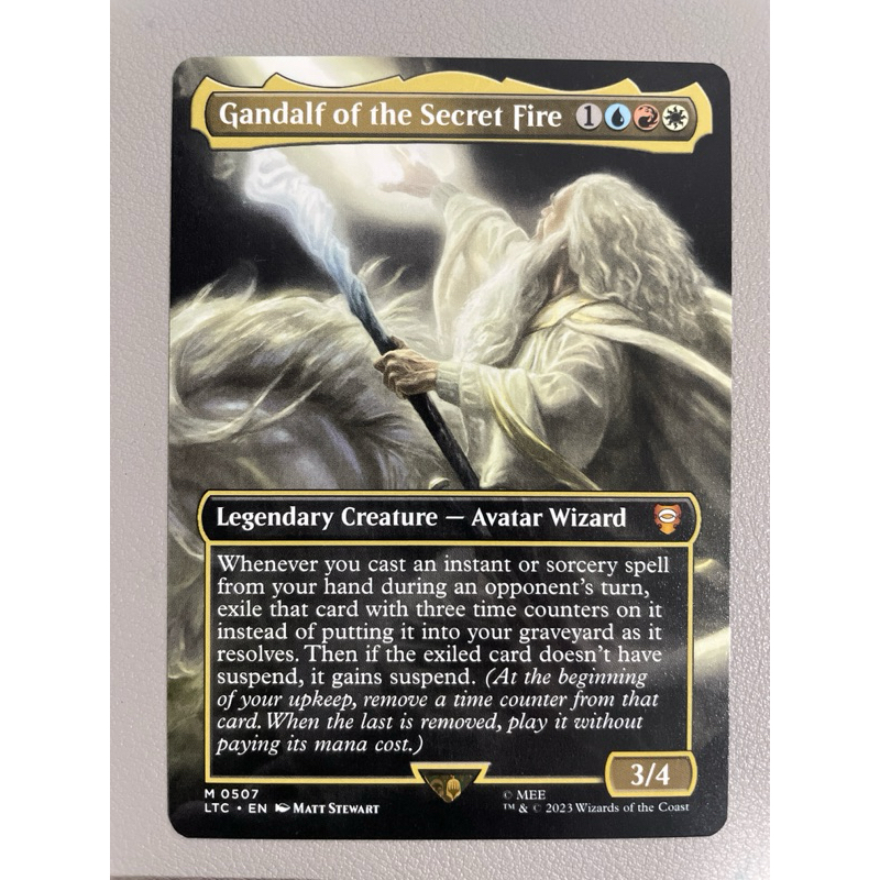 MTG:The Lord of the Rings (LTR) M0507 - Gandalf of the Secret Fire ...