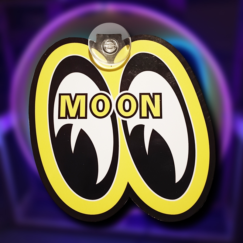 JDM Mooneyes Big Eyes indoor car sign tag | Shopee Malaysia