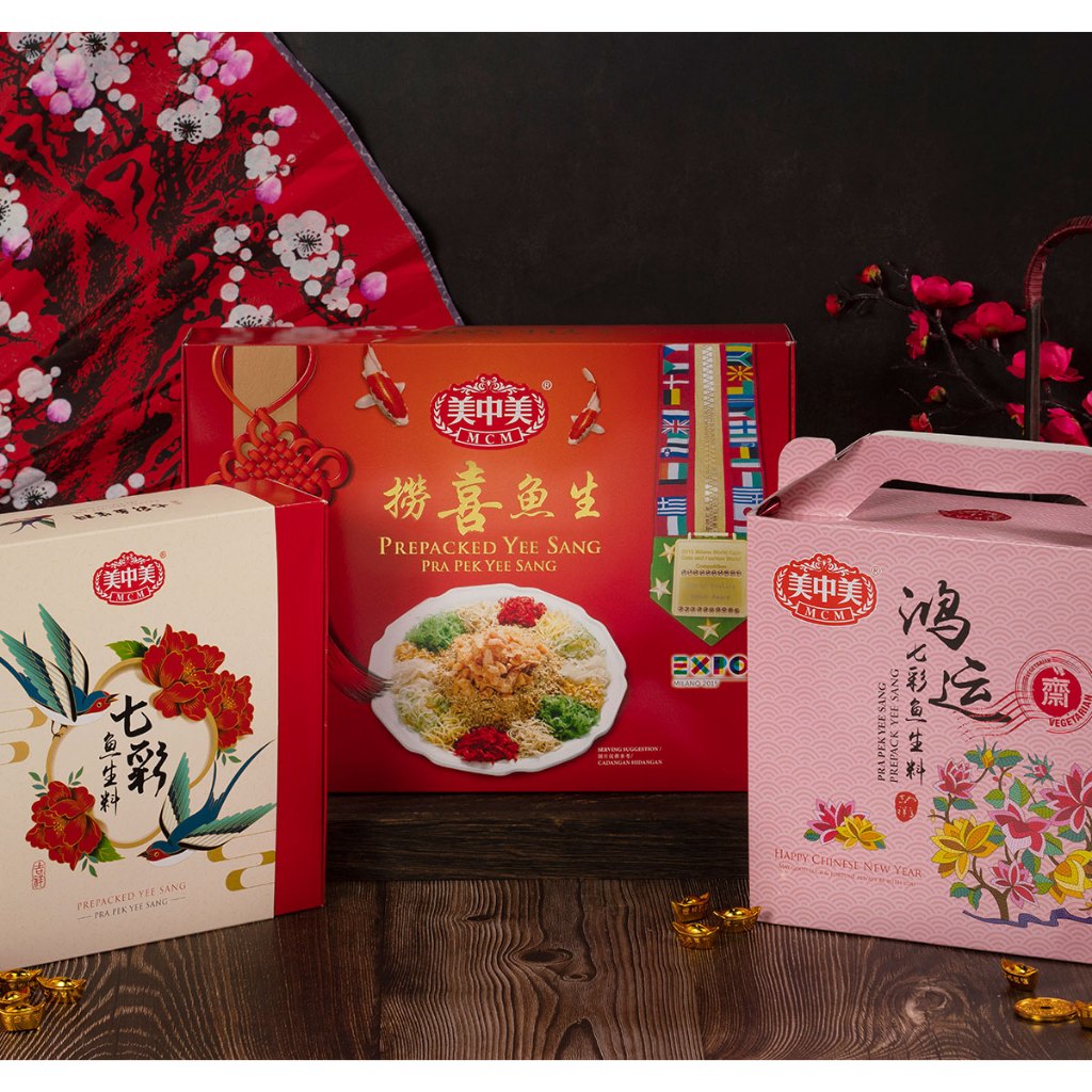 MCM Prosperity Yee Sang 美中美 七彩鱼生 360g/600g (6-10Person / 6-10人份) #T32 | Shopee Malaysia