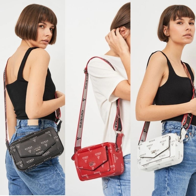 👜Original GUESS Wayne Crossbody Bag (READY STOCK) | Shopee Malaysia