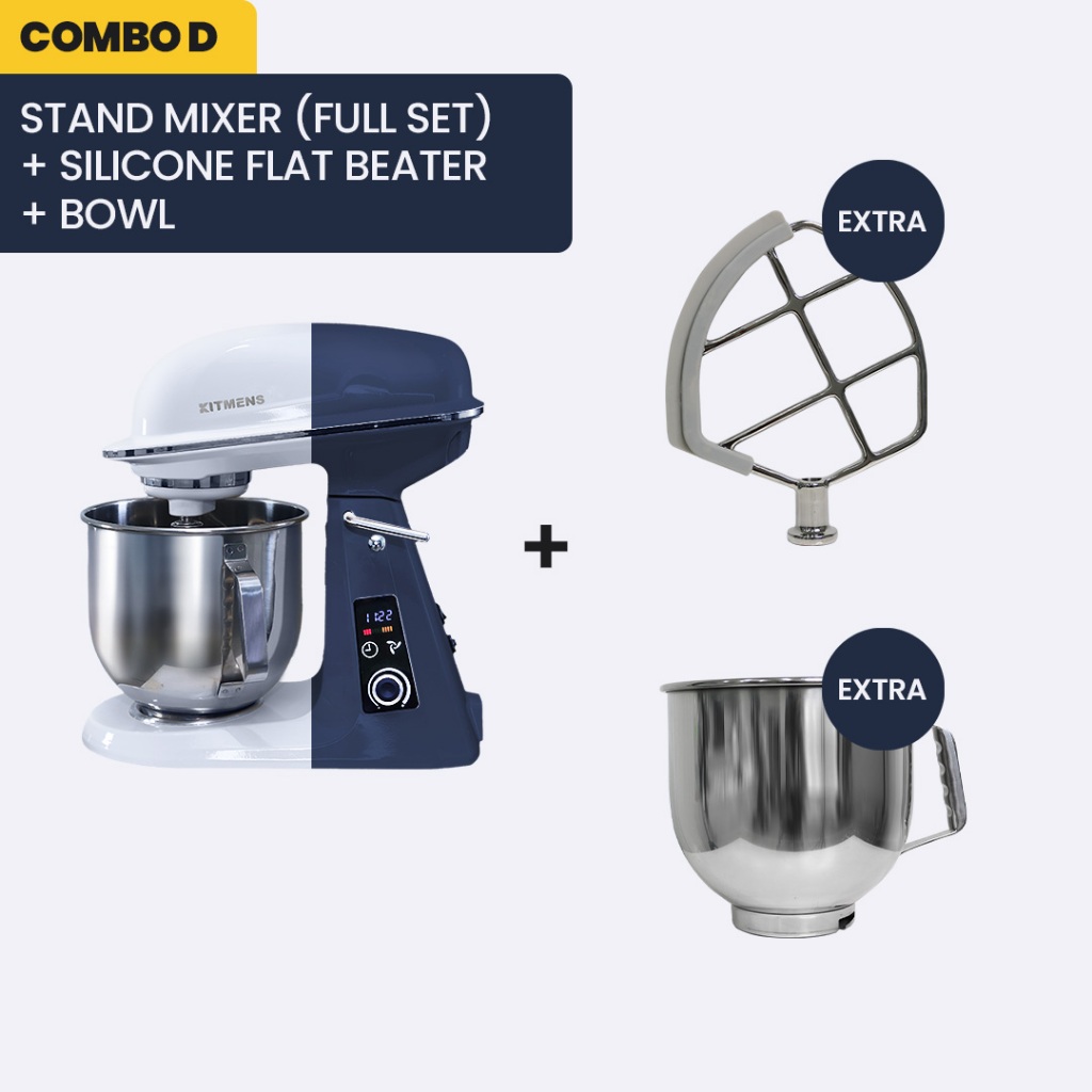 KITMENS KM-B7 Stand Mixer Dough Mixer Heavy Duty Mixer 7L Mixer Cake ...