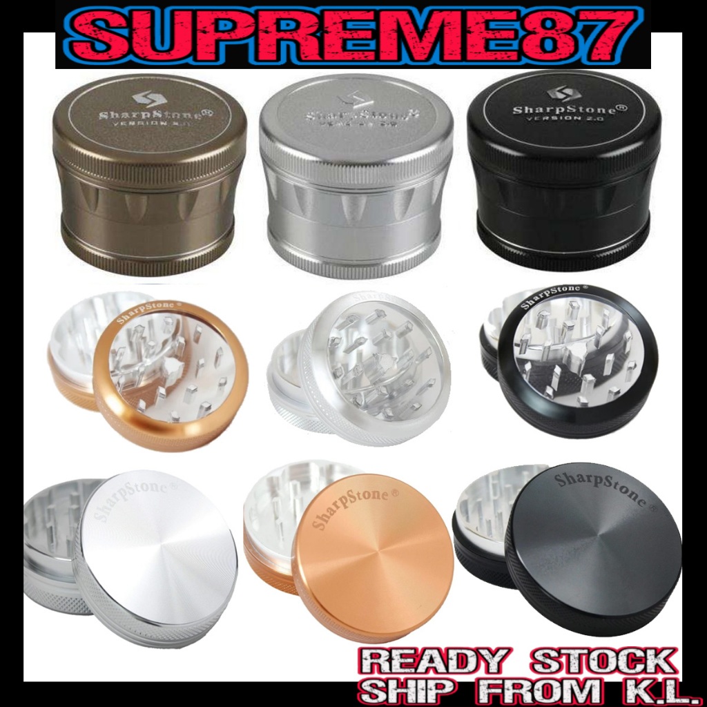 Grinder Sharp Stone V1 And V2 Hand Grinder (55mm/63mm) 2-Piece And 4 ...