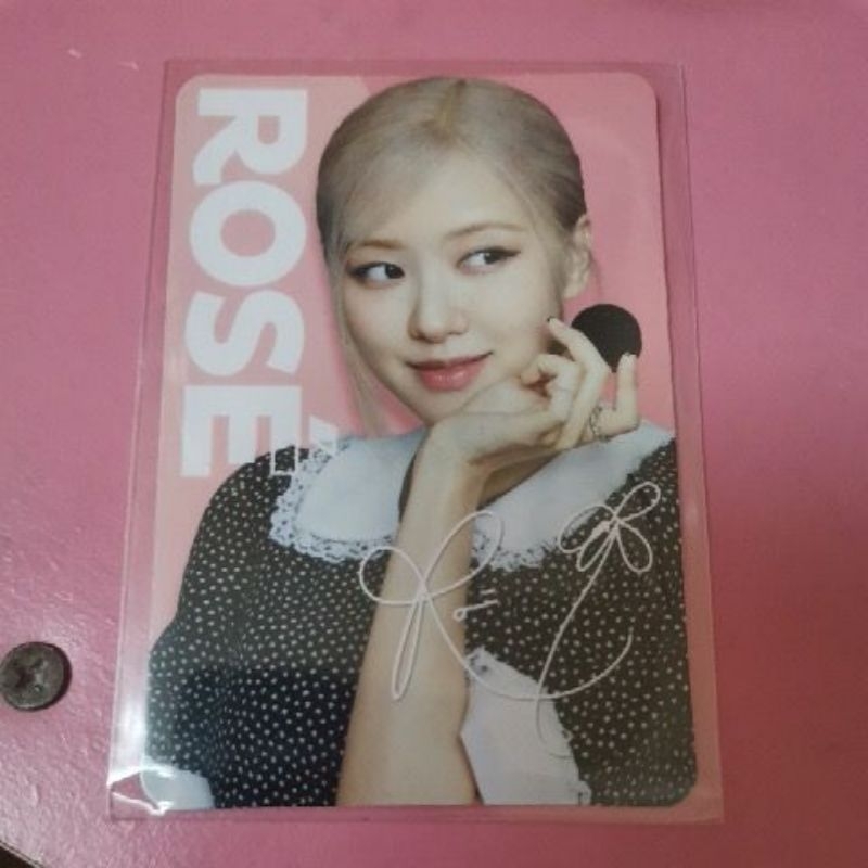 Rose blackpink oreoxblackpink official photocard | Shopee Malaysia