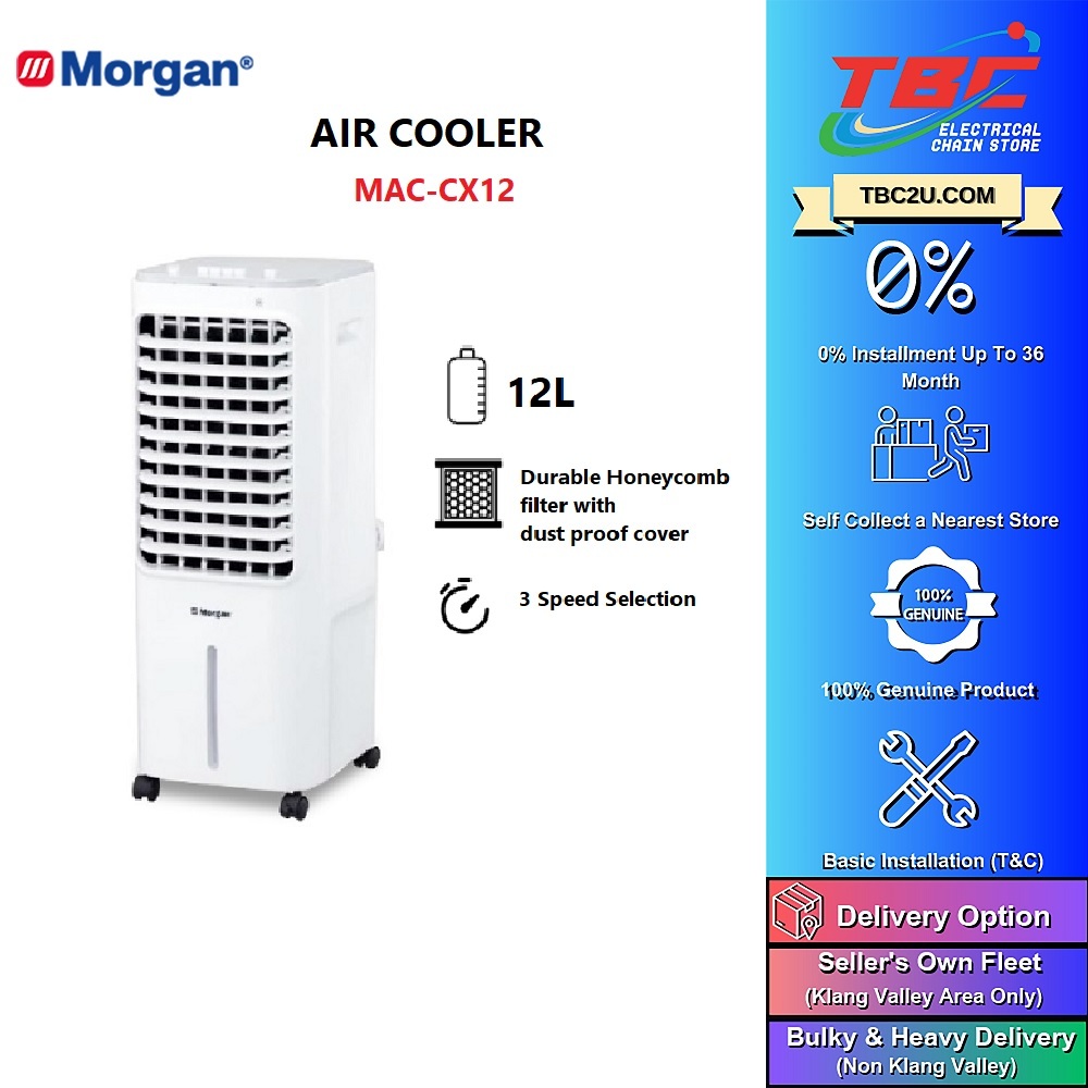 Morgan MACCX12 12L Air Cooler / MAC-CX12 Humidifier / Air Purifier ...