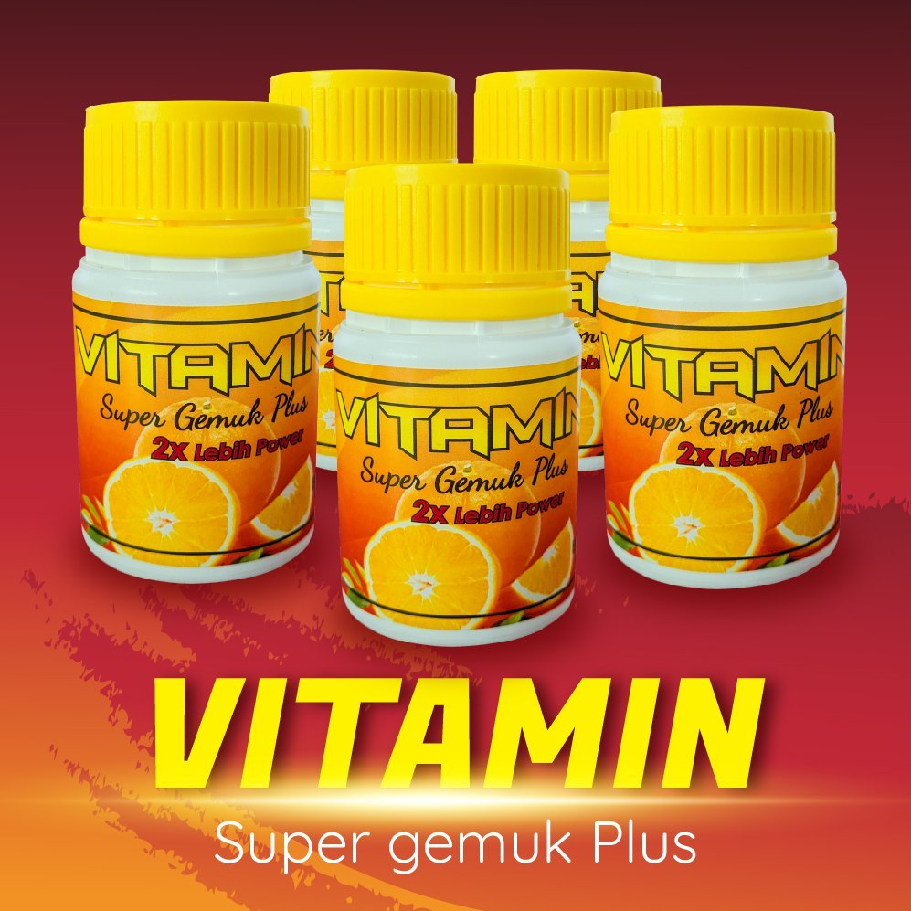 Vitamin Super Gemuk 2x Lebih Berkesan Ubat gemuk /vitamin weight gain ...