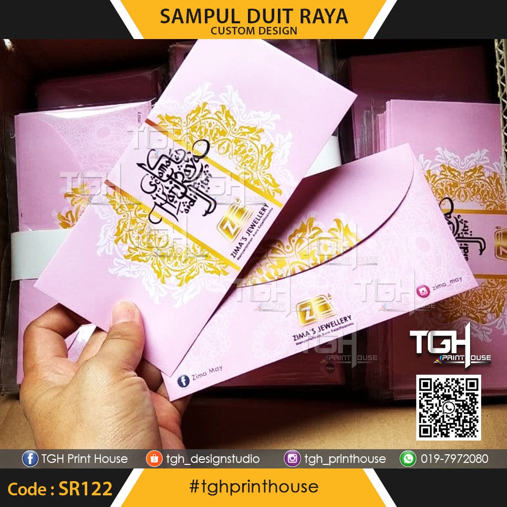cetak SAMPUL DUIT RAYA 2000pcs custom design BIG SIZE 2025 | Shopee ...