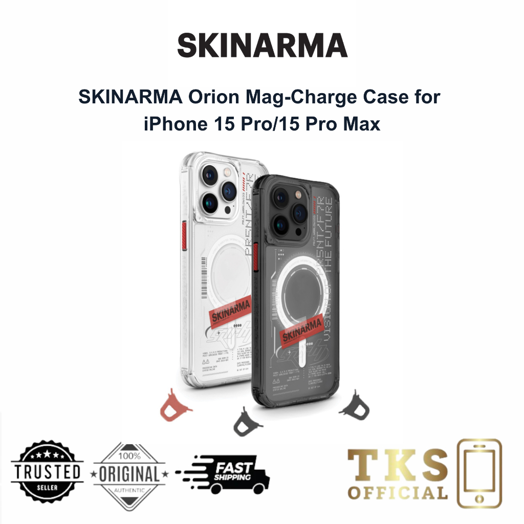 SKINARMA Orion Mag-Charge Case for iPhone 15 Pro/15 Pro Max | Shopee Malaysia