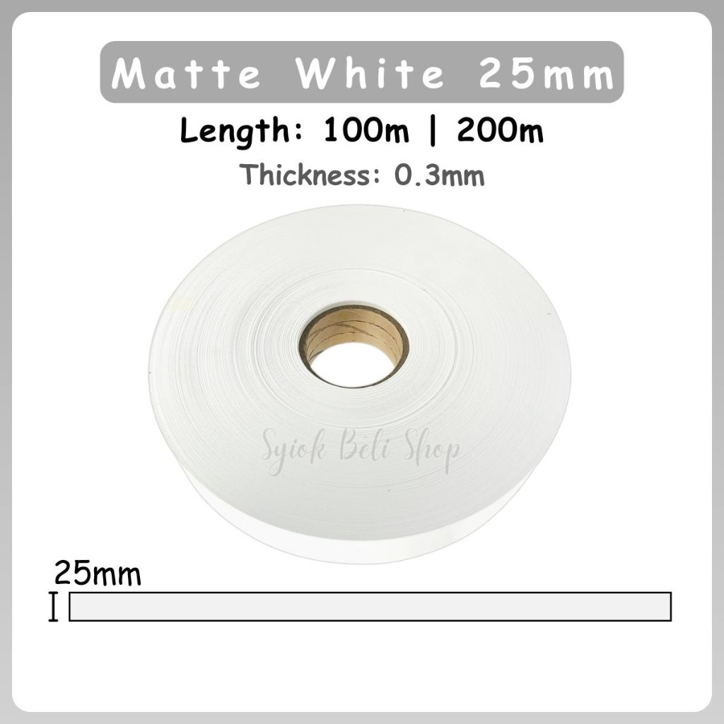 PVC Edging Banding Sisi Papan Kulit Papan Pagar Hijau Dawai (22mm/25mm/50/75mm) x (100/200Meter ...