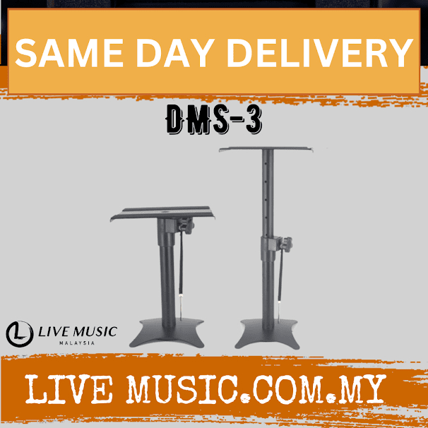 Live music DMS-3 desktop monitor stand - pair ( DMS3 ) | Shopee Malaysia