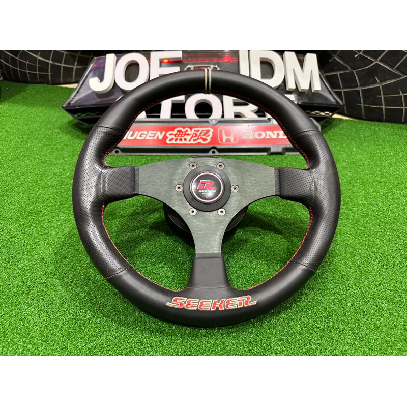 Original Seeker sports steering with FD2R bosskit. | Shopee Malaysia