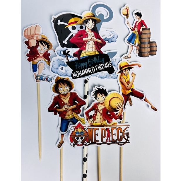 One Piece Topper Cake | Shopee Malaysia