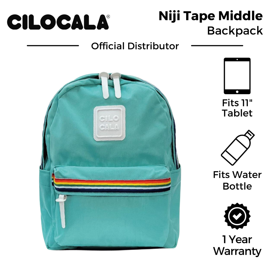 Cilocala Niji Tape Backpack Middle | Shopee Malaysia