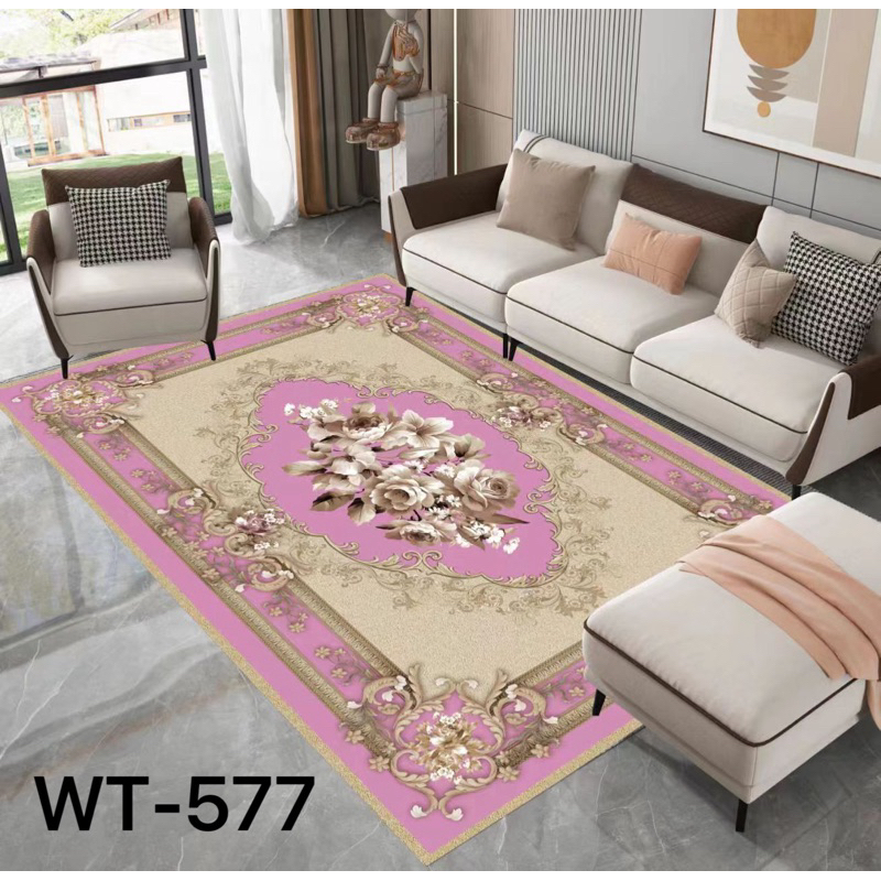 ️gulung ️6XL( 300*200cm ) Crystal Velvet Carpet 5D / Floor mat / Rugs ...