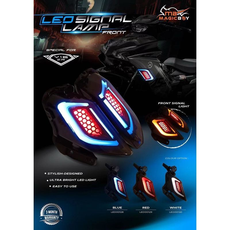 YAMAHA Y16 Y16ZR / EXCITER 155 ( 100% ORIGINAL MAGIC BOY ) ( 1 SET ...