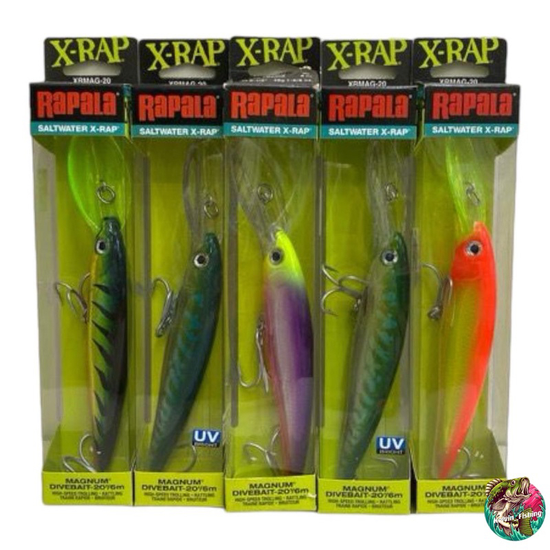🎈🎈🎈RAPALA NEW DESIGN X-RAP MAGNUM DIVEBAIT 20 TROLLING LURE🎈🎈🎈 | Shopee ...