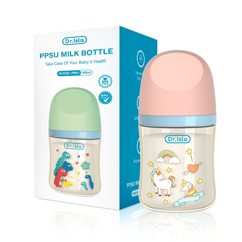 Dr.isla PPSU Milk Bottle Wide Neck Botol Susu Teat Nipple Puting Susu ...