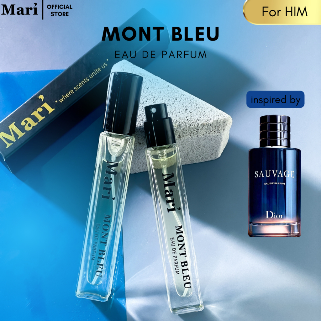 MARI Mont Bleu EDP Perfume 10ml / 30ml Tahan Lama 24 jam Perfume for ...