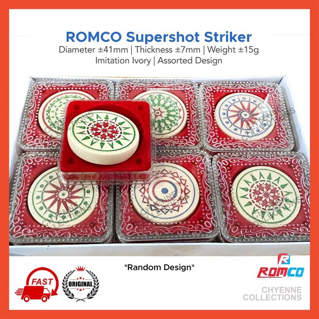 Tournament Supershot Striker Carrom • Premium Quality • Professional ...