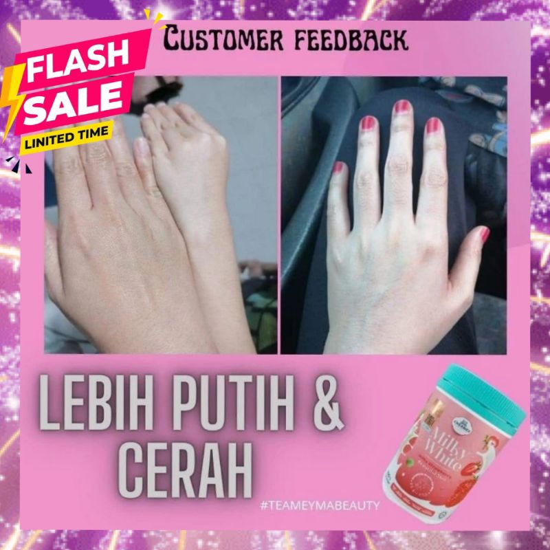 K COLLY MILKY WHITE ORIGINAL HQ PUTIH CERAH GEBU MELEPAK BLEACHING ...