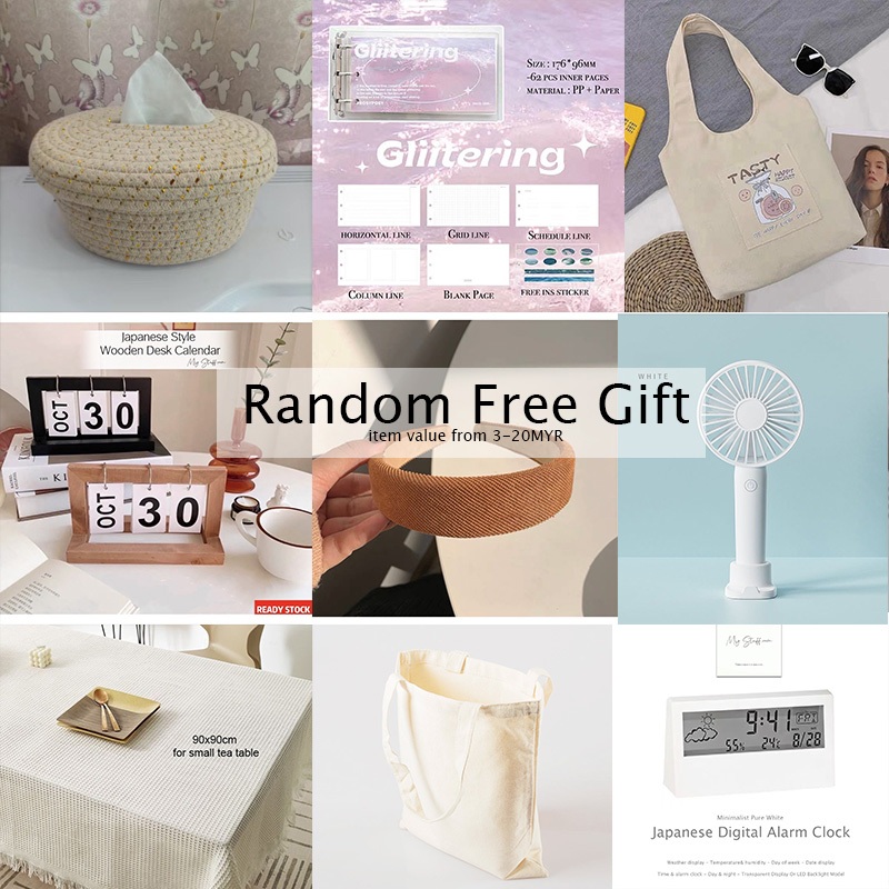 MyStuff527 Random Free Mystery Gift For Minimum Spend RM100 Only (Do ...