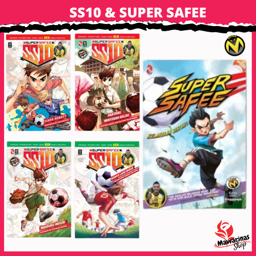 [MAWARINAS] BUKU KOMIK Siri SS10 Super Safee Sali Komik : Komik M : Komik Bola : Komik Kanak ...