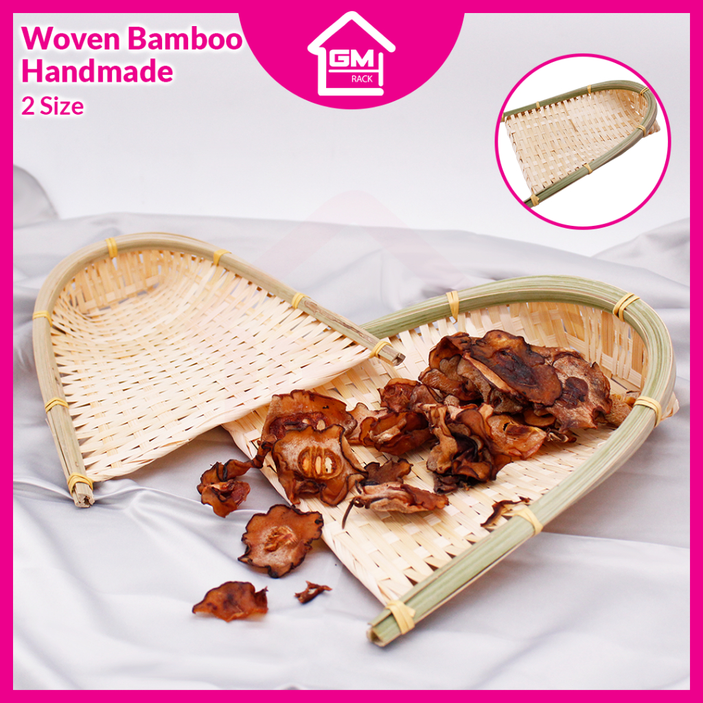 [GMRACK] BAMBOO BASKET OPEN MOUTH SHAPE HANDMADE BEKAS TAMPI BULUH ...