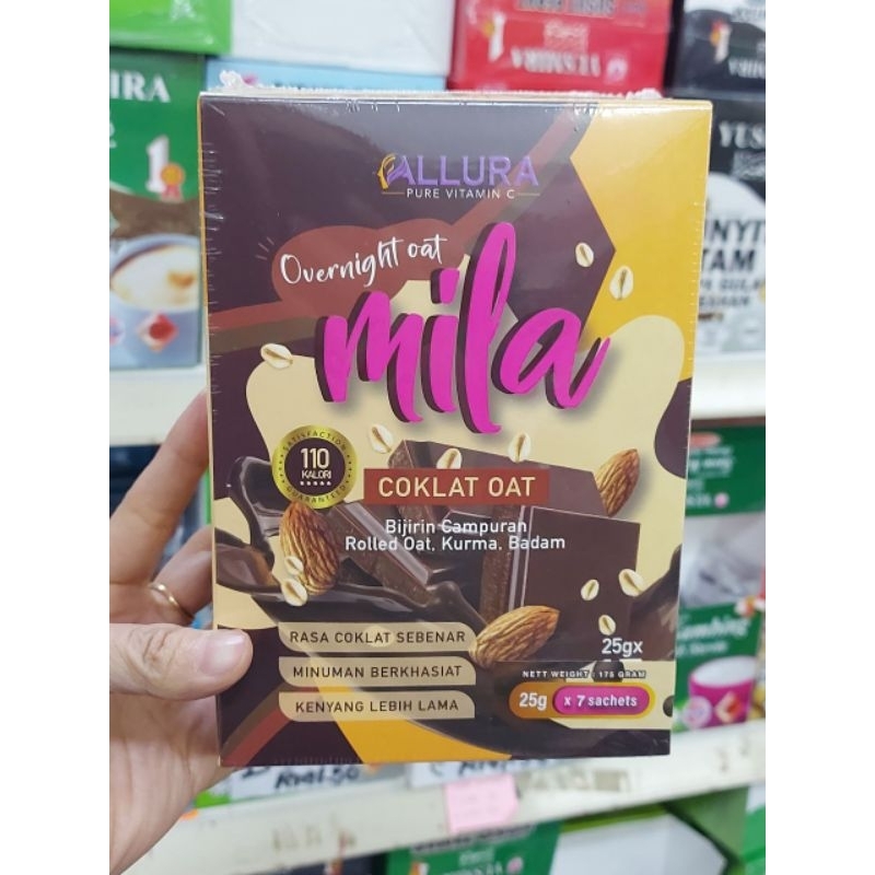 MILA OAT 7 SACHET PERISA COKLAT | Shopee Malaysia