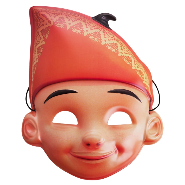 Upin Topeng 3D Pin Pin Pom | Shopee Malaysia