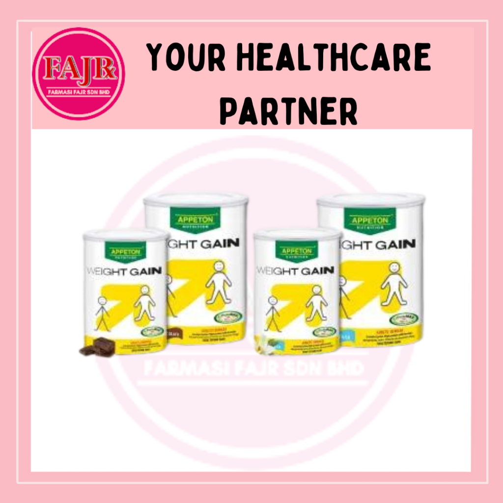 APPETON WEIGHT GAIN 900G & 450G FOR ADULT | Shopee Malaysia