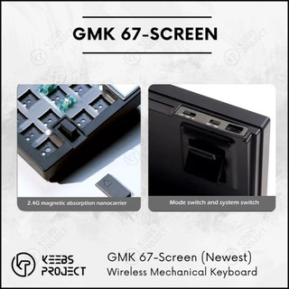 [Ready Stock] ZUOYA GMK67 Screen Via Wireless Trimode Compatible Gasket ...