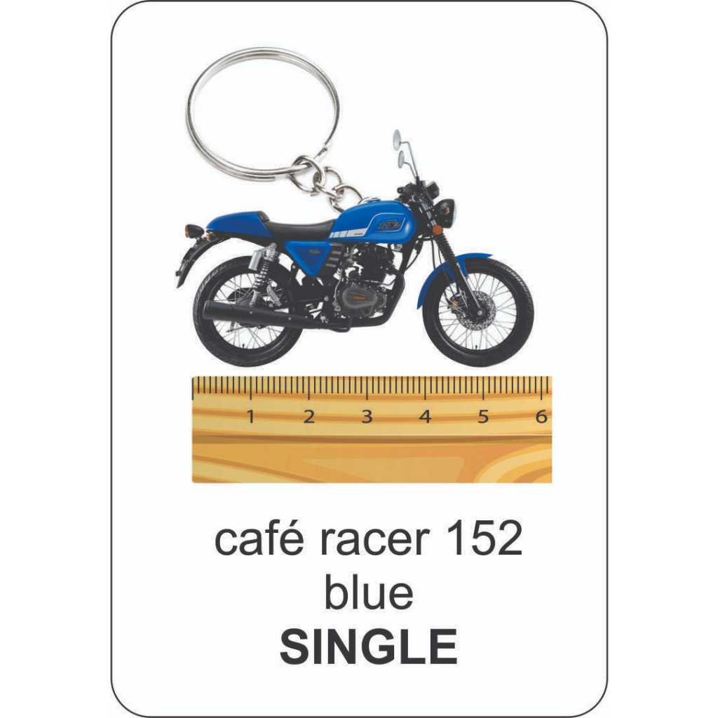 KEEWAY 152 caferacer 152caferacer 152 cafe racer blue 2d keychain ...