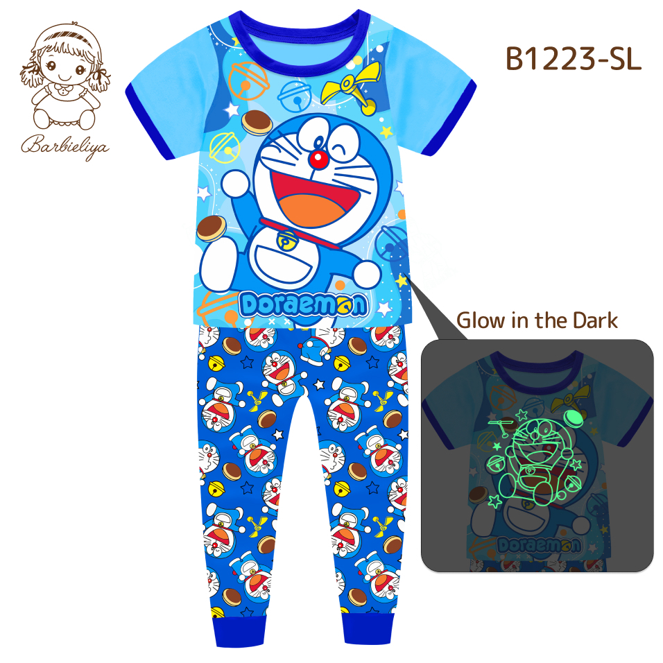 Barbieliya B1223SL Doraemon Glow In The Dark Boy Pyjamas (10/11y ...