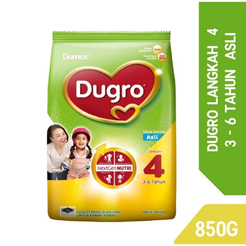 DUMEX DUGRO STEP 4 ASLI 850G | Shopee Malaysia