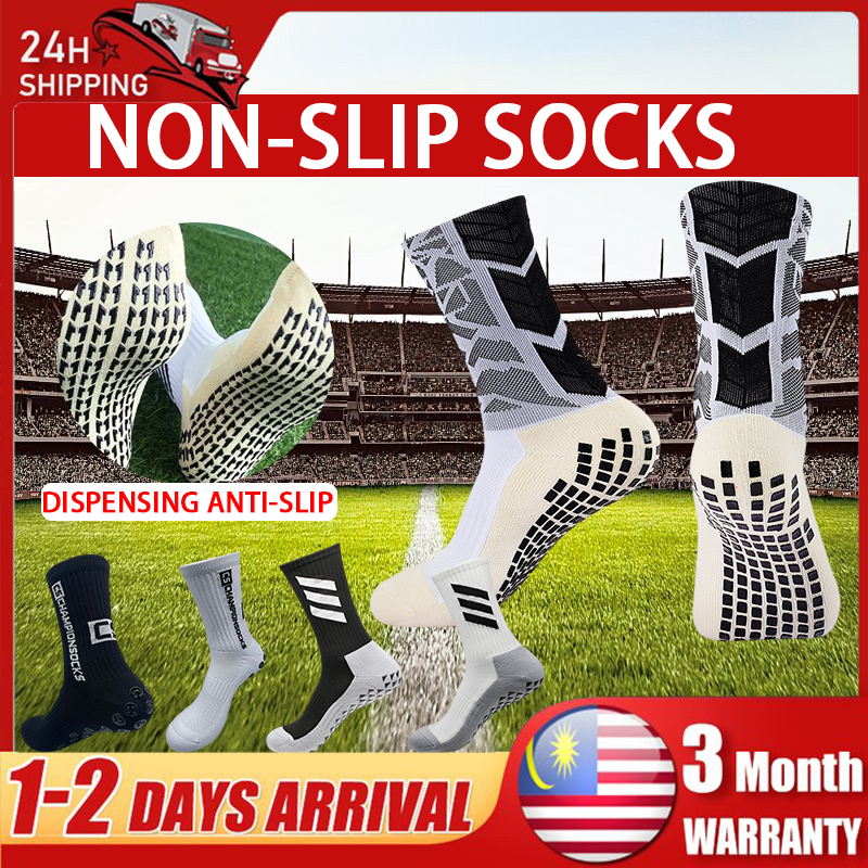 Thicken Football Socks Anti Slip Sock Stokin Bola Sepak Stoking ...