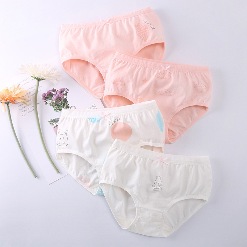 8kg-37.5kg (4022) Baby Girl Cotton Underwear /Kids Panties/Seluar Dalam Kanak Kanak /Girl ...