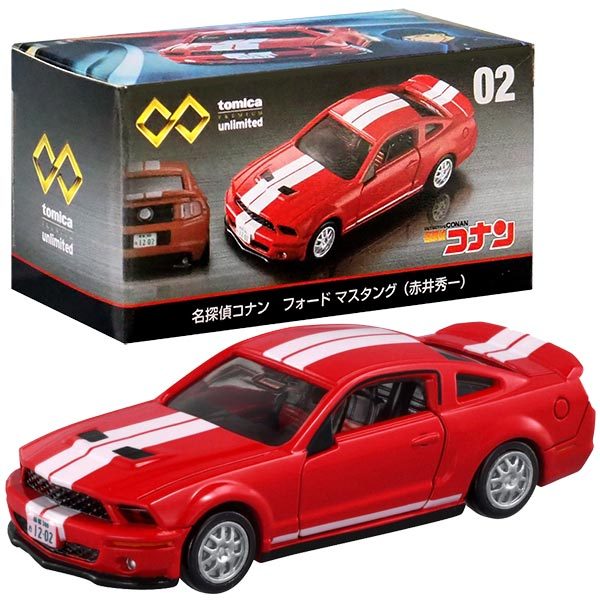 Tomica Premium Unlimited 02 Detective Conan Ford Mustang Shuichi Akai ...